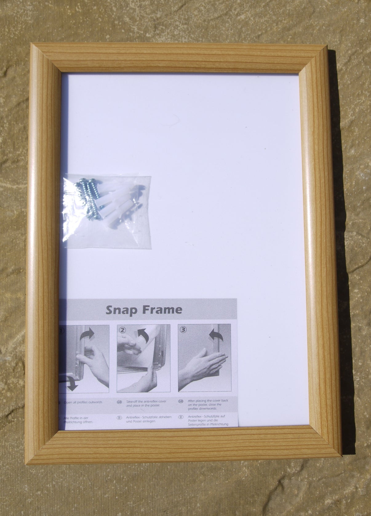 Wood Effect Snap Frames | Oak & Pine Finish Poster Frames | Snap-Frames